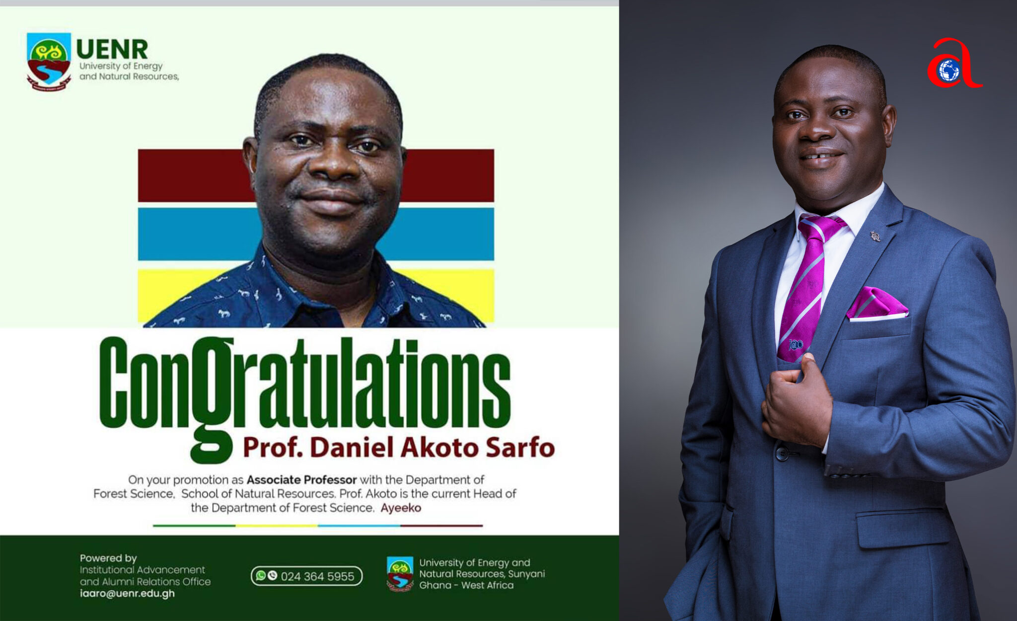 PASTOR DR. DANIEL AKOTO SARFO PROMOTED TO THE POSITION OF ASSOCIATE ...