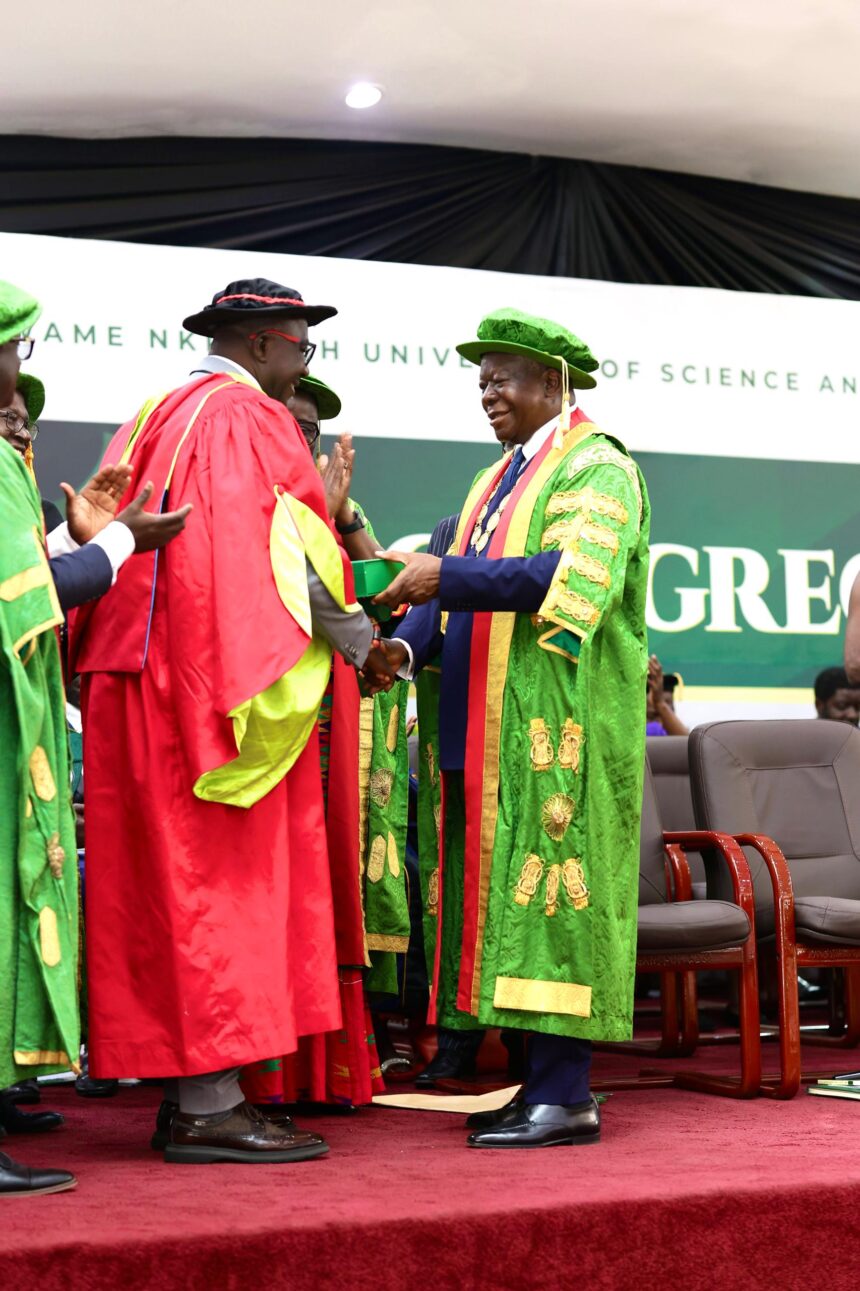 Elder Daniel Acquaye Receives Honorary Doctorate Degree from KNUST ...